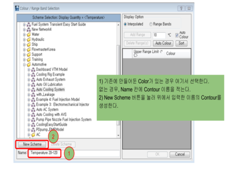 [FKFU-A010-01-A] 데이터 입력 및 출력 Color Contour – Flowmaster Korea