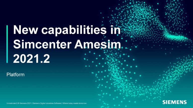 [FKFU-B116-00-A] Simcenter Amesim 2021.2 New features – Platform ...